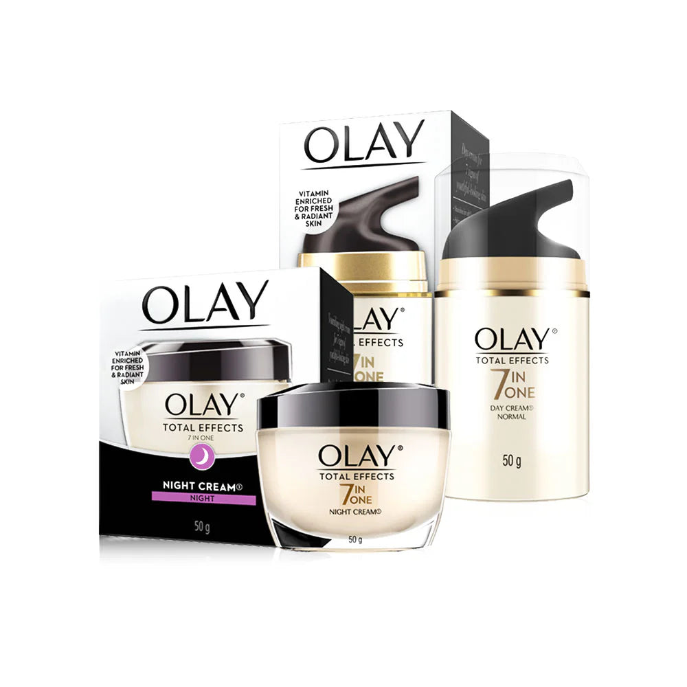 Olay Total Effects 7in1 Day & Night Cream - Fight 7 Signs of Aging ...
