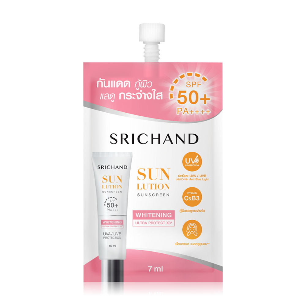 Srichand Sunlution Whitening Sunscreen SPF50+ PA++++ – Radiant Skin ...