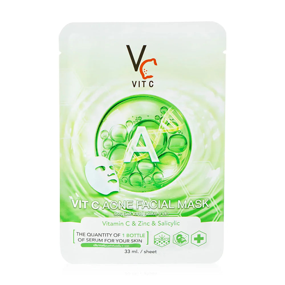 VITC Acne Facial Mask 33ml for Clear Skin – Thai Trade Wholesale