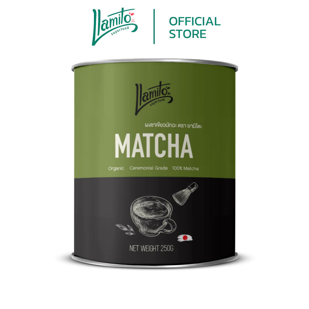 Llamito Organic Matcha Powder 250g for Wellness – Thai Trade Wholesale