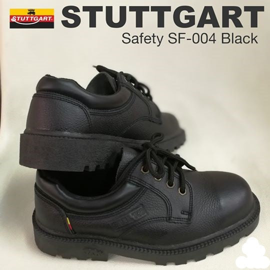 Stuttgart Safety Shoes SF-004 Black - Ultimate Protection – Thai Trade ...