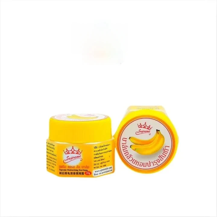 Supreme Banana Balm 20g | Cracked Heel Repair | Thai FDA – Thai Trade ...