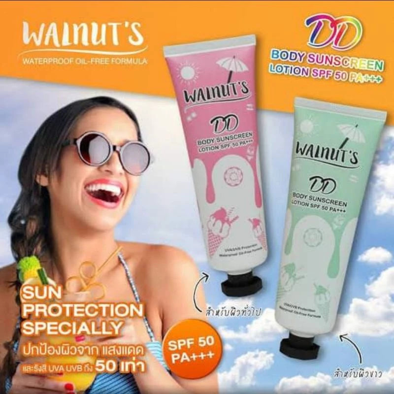 Walnut’s SPF50 DD Sunscreen with Arbutin & B3 – Thai Trade Wholesale
